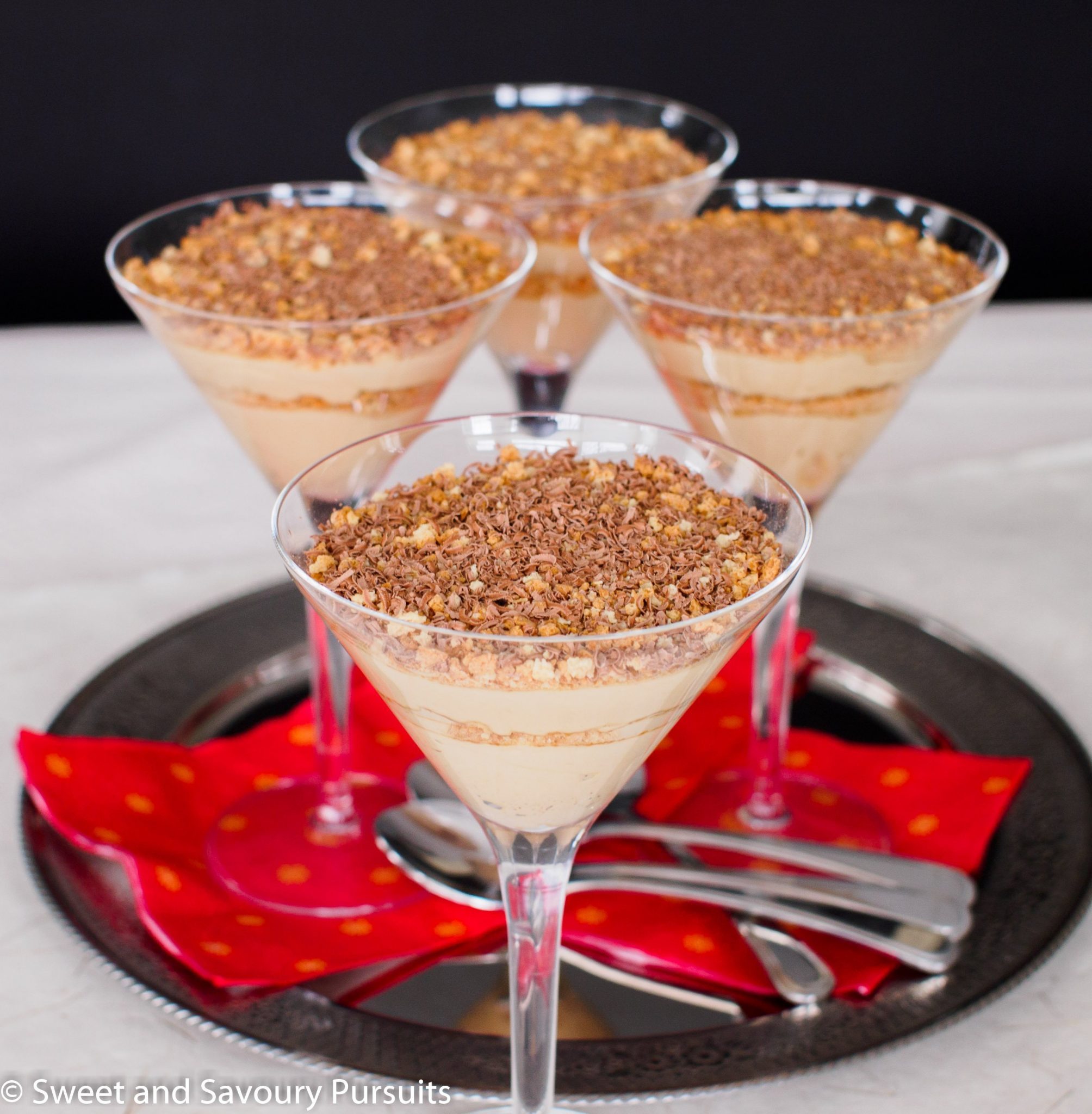 Mascarpone Espresso and Amaretti Parfaits - John Eats Cheese